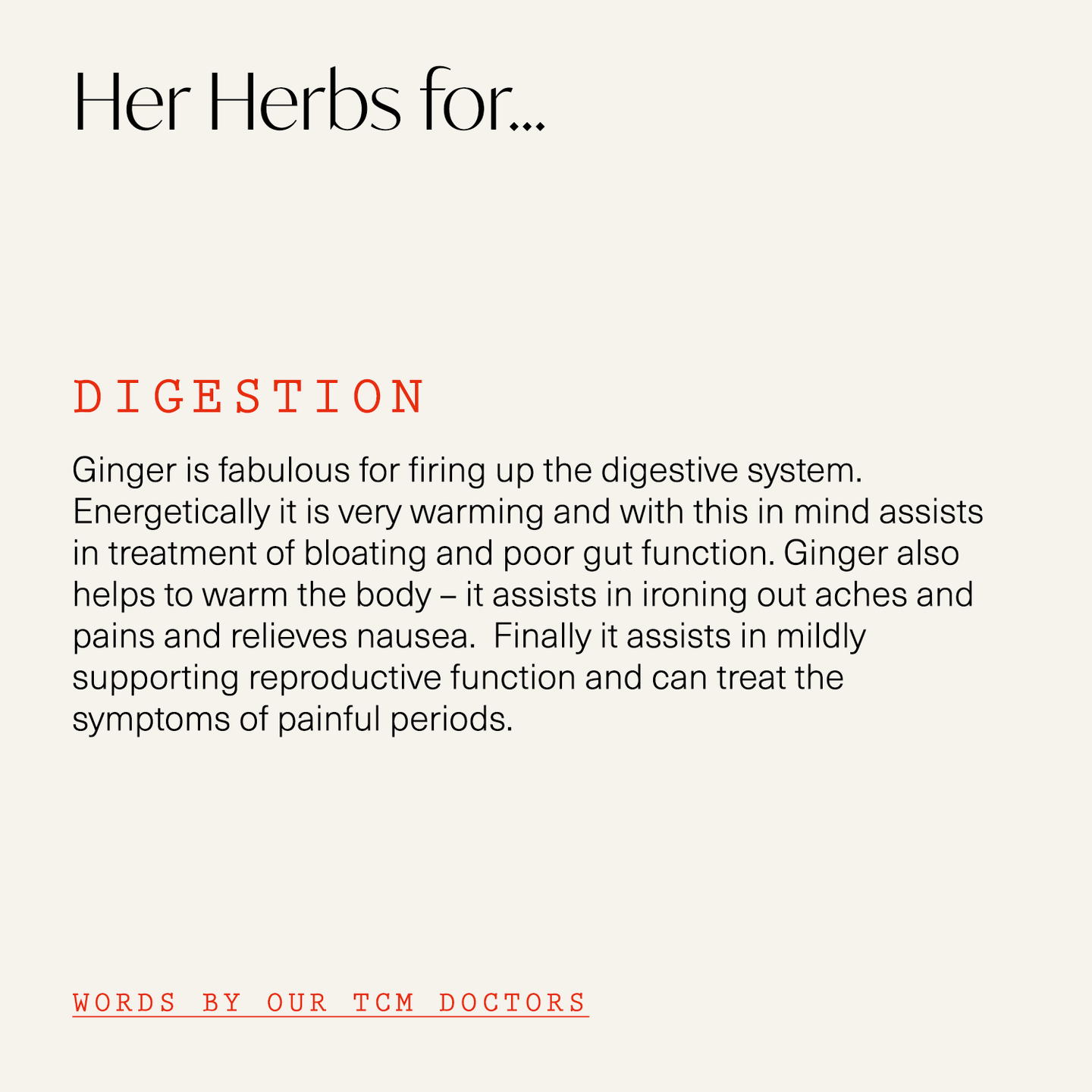 Her Herbs Tea (everyday tea) | Your Tea
